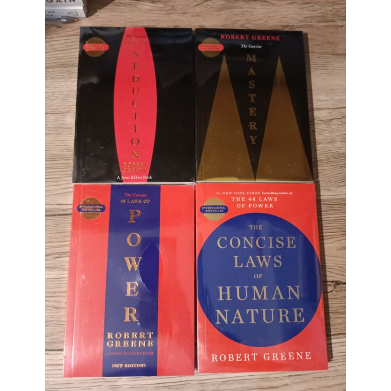 ROBERT GREENE: THE CONCISE 4 BOOKS BUNDLE (mmpb) | Shopee Philippines