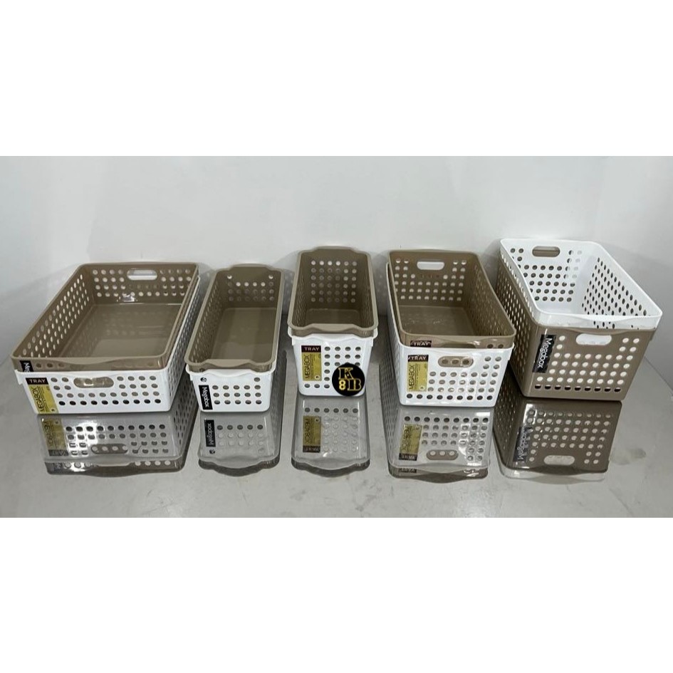 Megabox-Multi Purpo)se Mesh Tray (5 Sizes) | Shopee Philippines