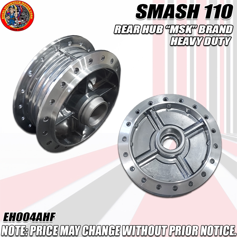 SMASH 110/ 115 REAR HUB "MSK" BRAND HEAVY DUTY (EH004AHF) | Shopee ...