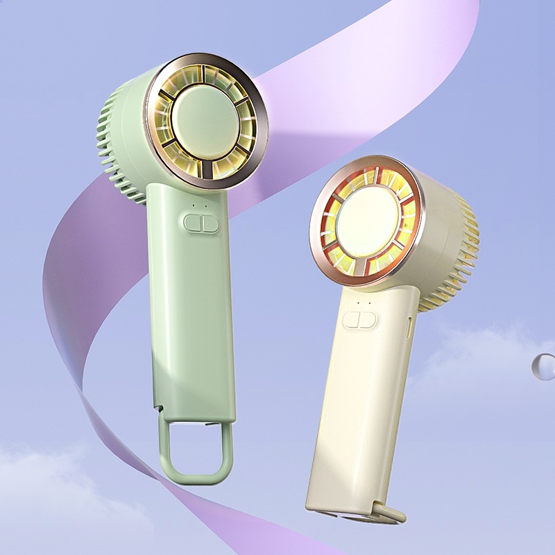 Portable Hand Fan 3 gear speed fan USB Rechargeable Small Pocket fan ...