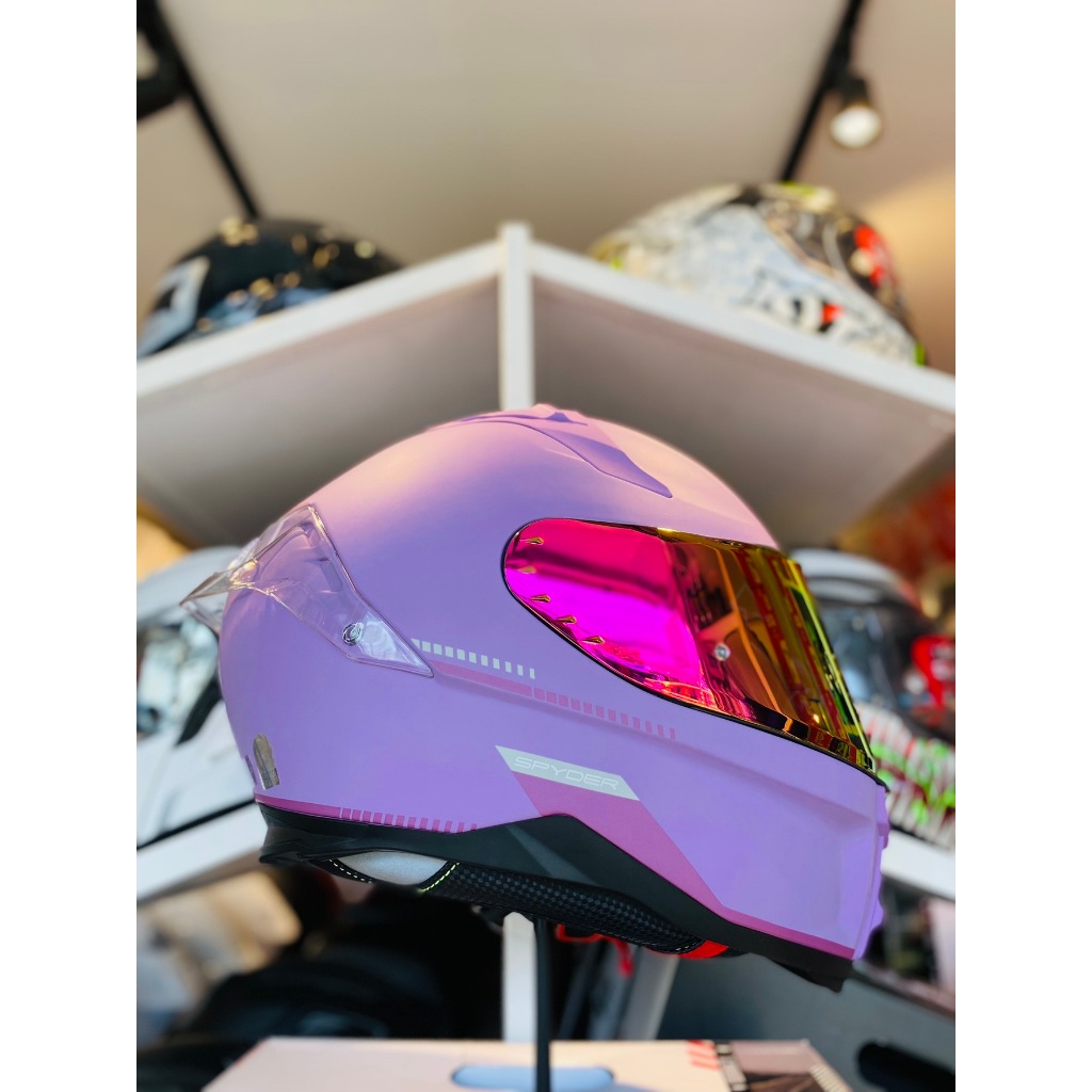 Spyder Fury V3 Full face dual visor motorcycle helmet | Shopee Philippines