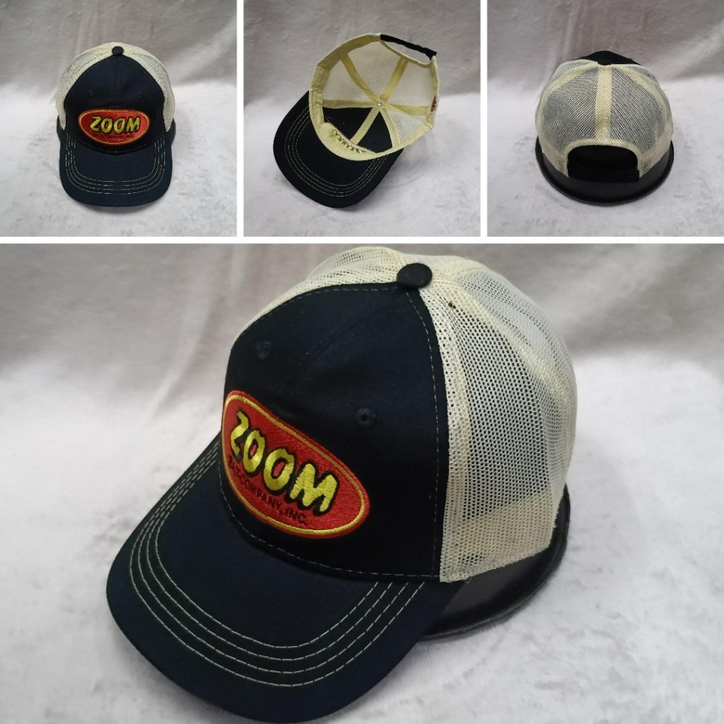 Zoom Trucker Hat One Size Fits Most Velcro Fit Baseball Cap Unisex ...
