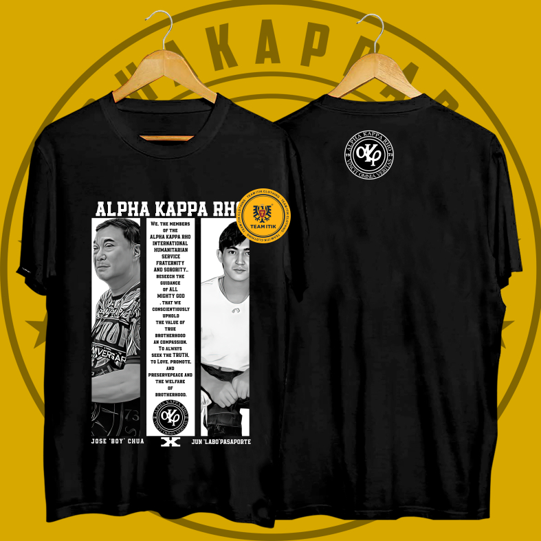 TEAM ITIK CLOTHING Alpha Kappa Rho (CHUA PASAPORTE) skeprton Fraternity ...