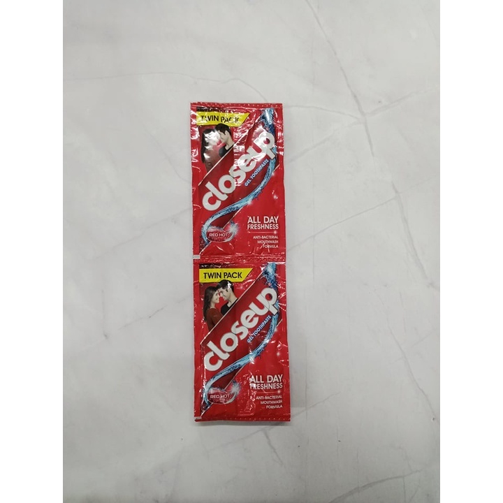 CLOSEUP RED GEL TOOTHPASTE (6s x 20g) | Shopee Philippines