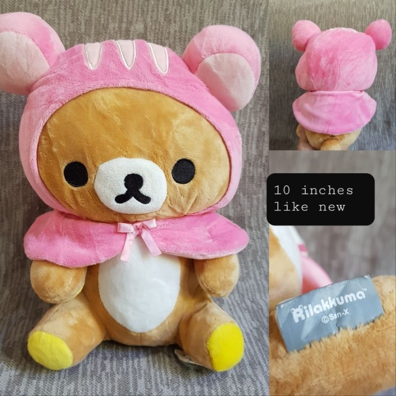 Rilakkuma San-X kori| rila in different costume plushie | Shopee Philippines