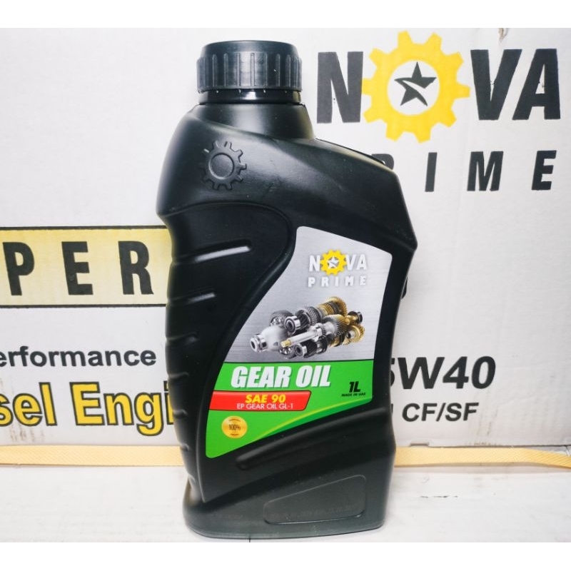 Nova Prime Gear Oil Sae90 1L(original) | Shopee Philippines