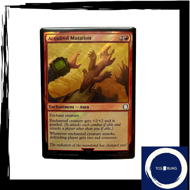 Acquired Mutation MTG - Universes Beyond: Fallout SURGE FOIL | Shopee ...