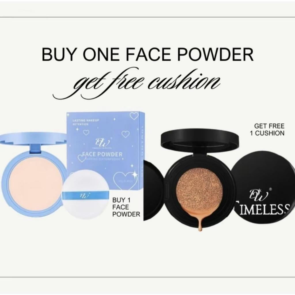 BUY1 TAKE1 DW Oil-Control Waterproof Powder & DW BB Cushion SPF50 PA ...
