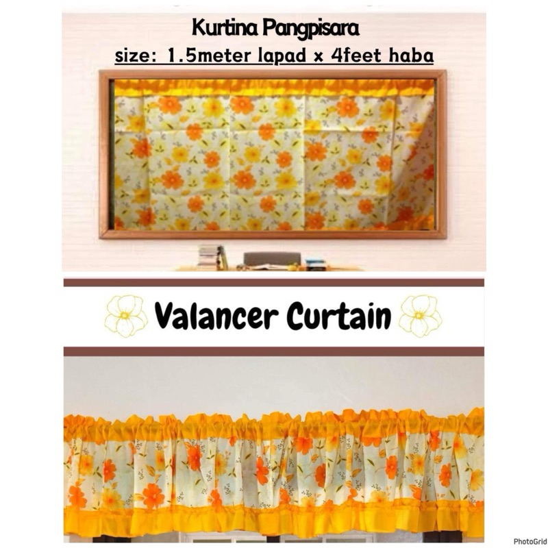 Janna Design Valance and Chalkboard Curtain | Matching KURTINA SA ...