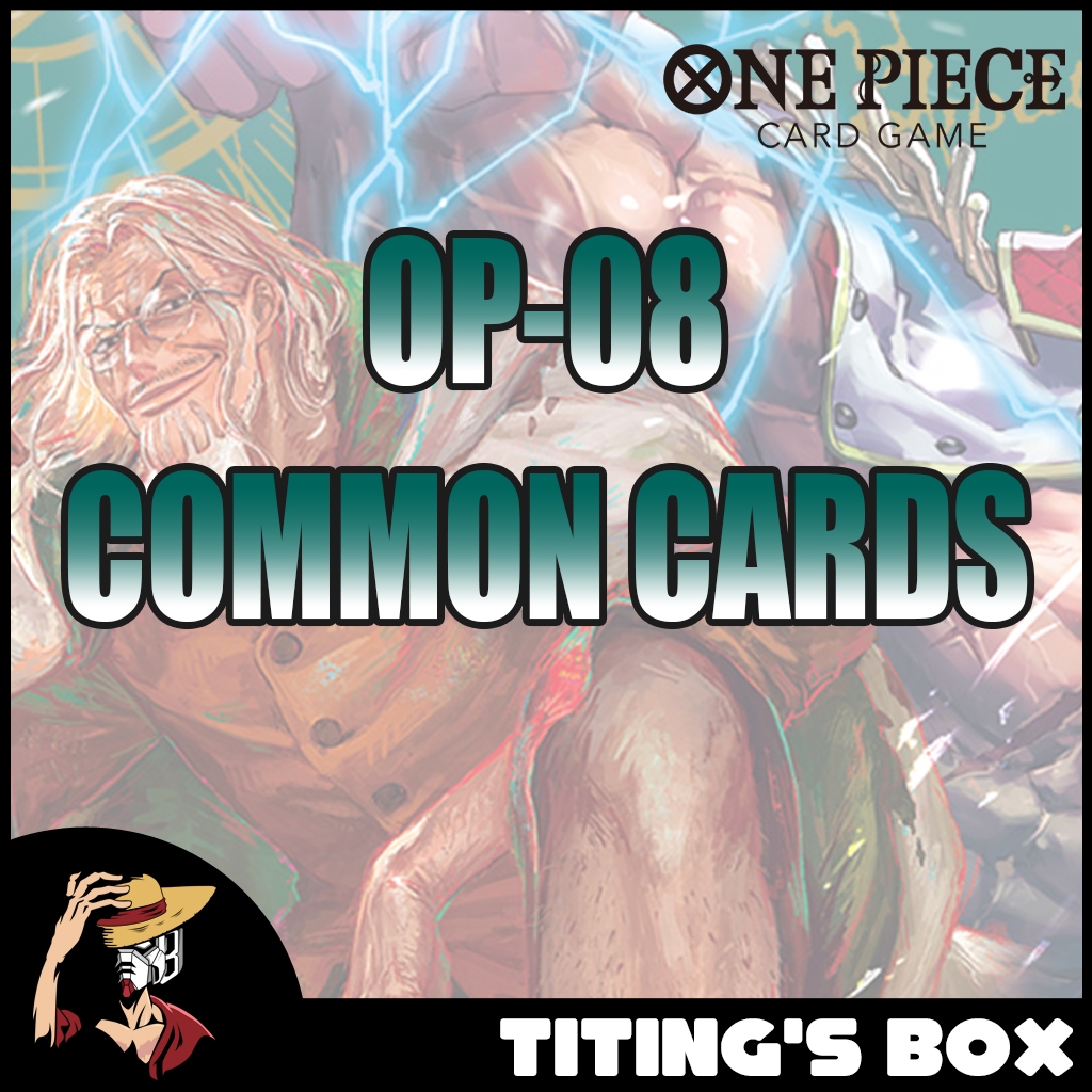 [JP] One Piece Card Game OP08 [C] Common Cards - OP-08 Two Legends ...