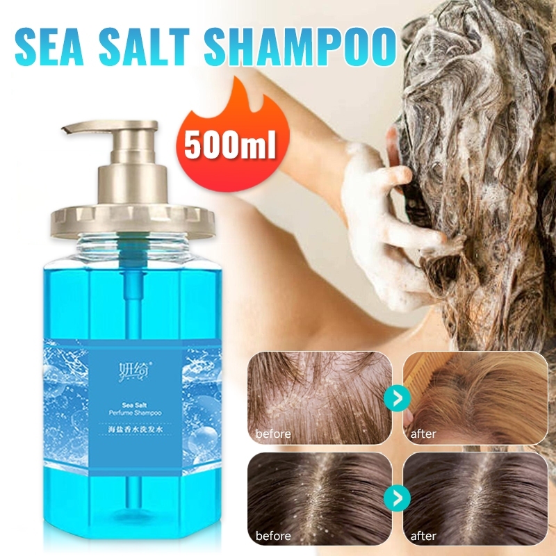 Sea salt anti-dandruff amino acid shampoo scalp itch anti-hair loss, conditioner bath solution ...