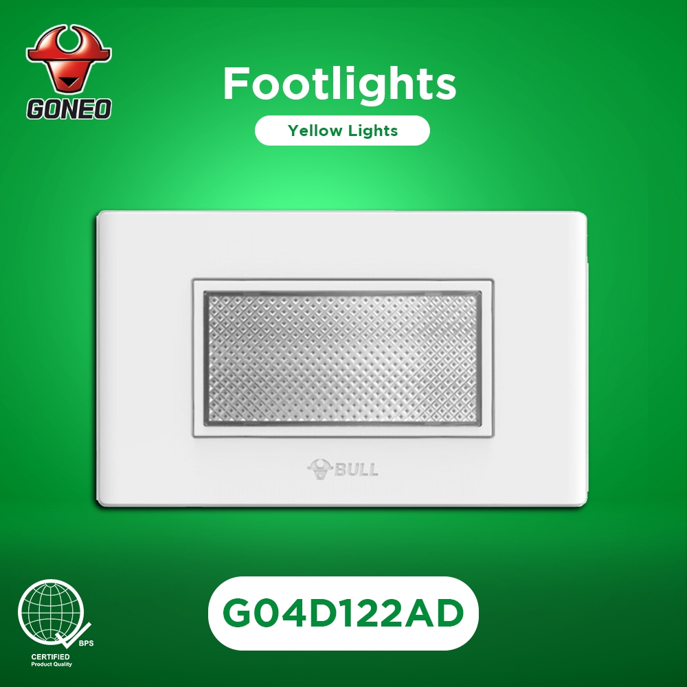 BULL Floor Indicator Light G04D122AD 0.5watts 220V White and Dark Grey ...
