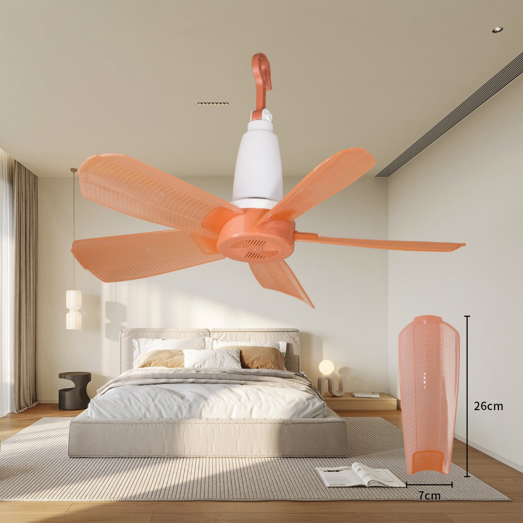 ZH Big Ceiling Fan 5 blades Portable Ceiling fan Wall Fan Portable ...