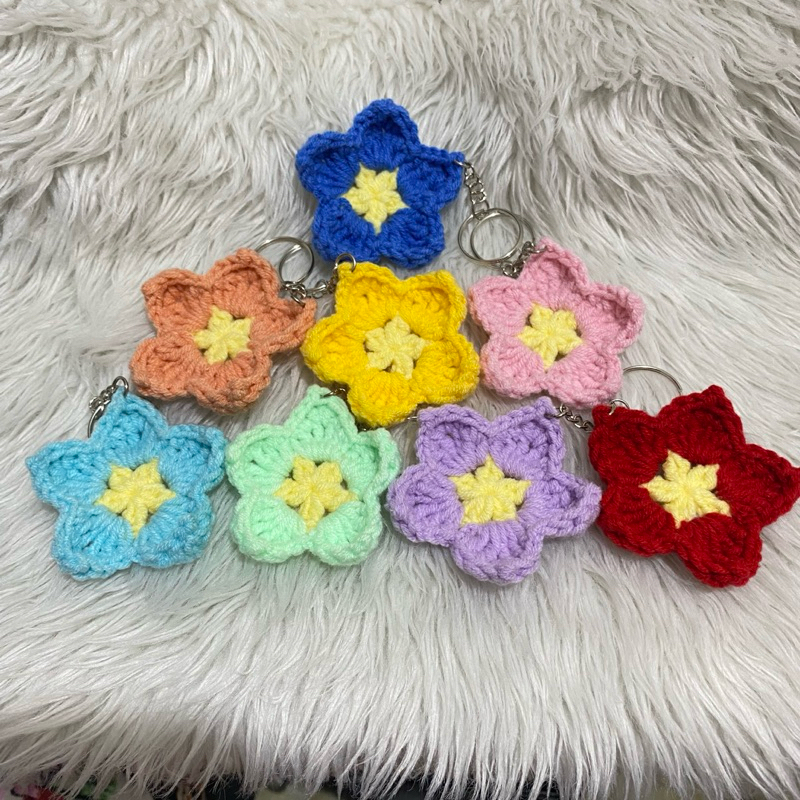 BINI Crochet Flower Keychain • Handmade | Shopee Philippines