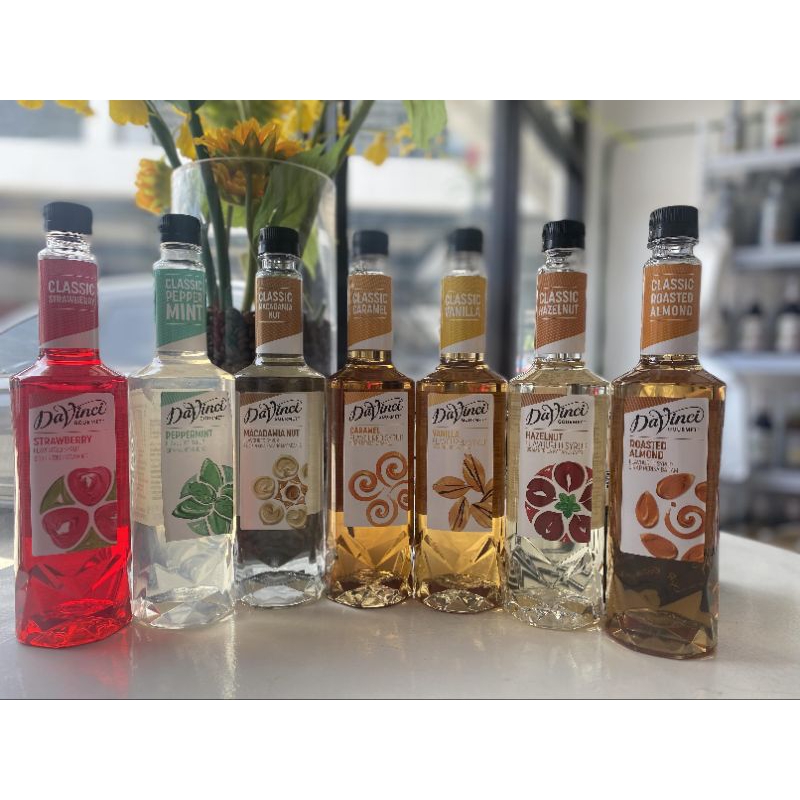 Da Vinci Classic and Mixology Syrups 750 ml | Shopee Philippines