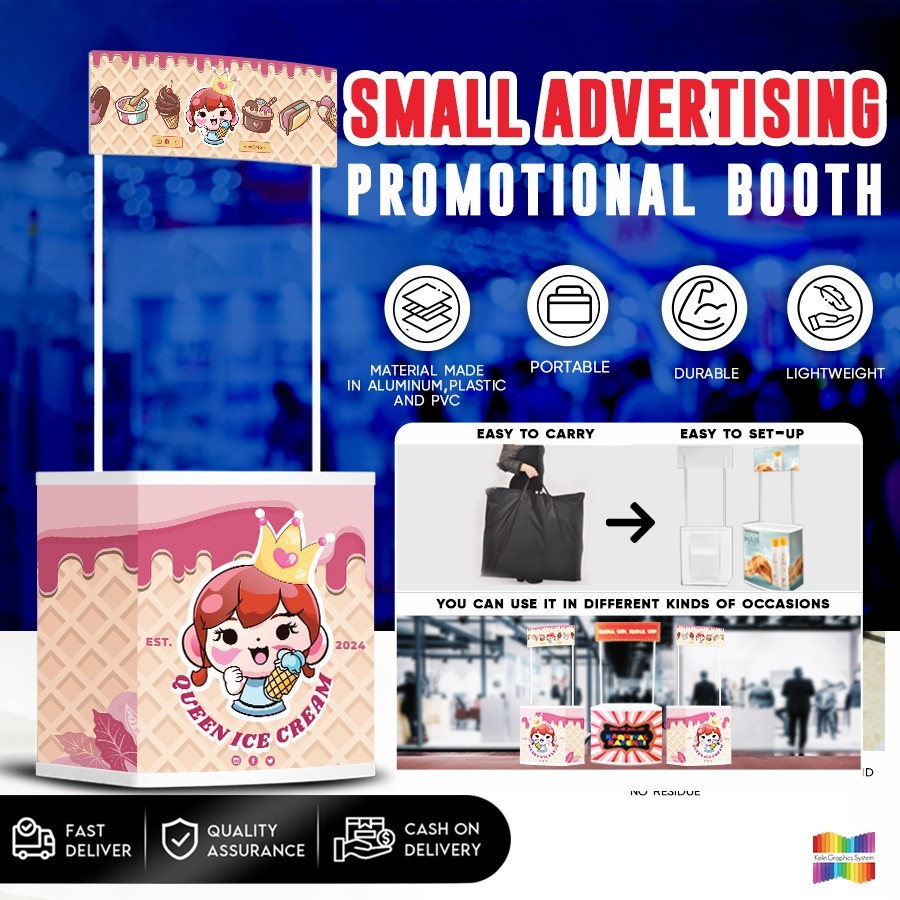 KGS Small Promotional Booth | Collapsible Booth | Product Display and ...