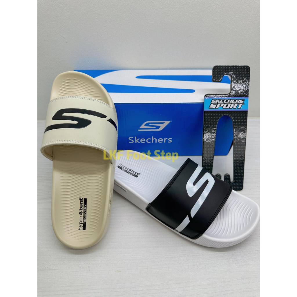 Skéchers Hyper Burst Men's Classic Slippers, with Shoe box and Hanger ...