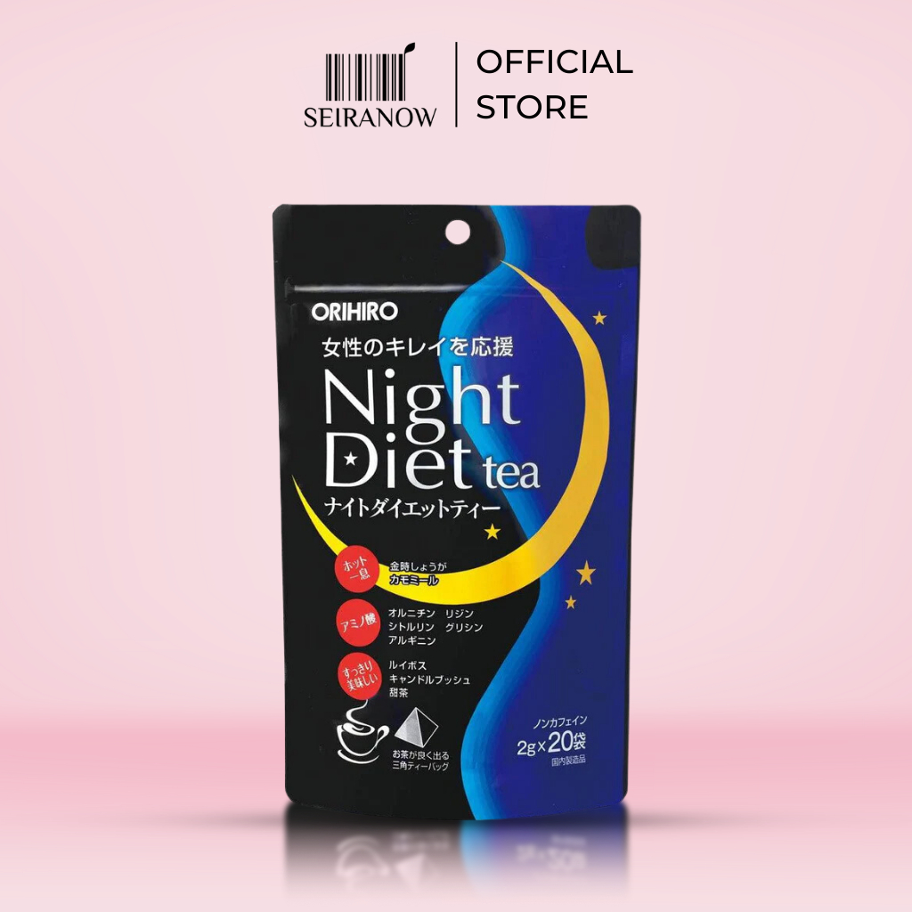 Orihiro Night Diet Tea Japanese Bedtime Tea Bags 20 ct. | Shopee ...