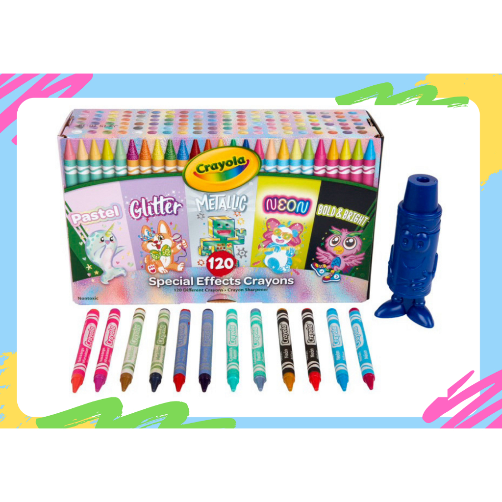 [BACK TO SCHOOL] Crayola classic Crayons and: Special Effects | Shopee ...