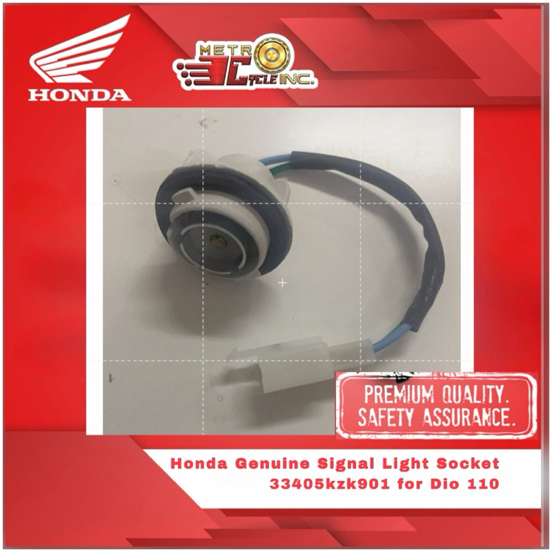 Honda Genuine Signal Light Socket 33405kzk901 for Dio 110 | Shopee ...