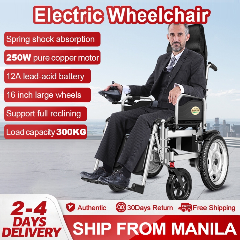 Automatic Electric Wheelchair Folding Wheelchair Elderly Mobility ...