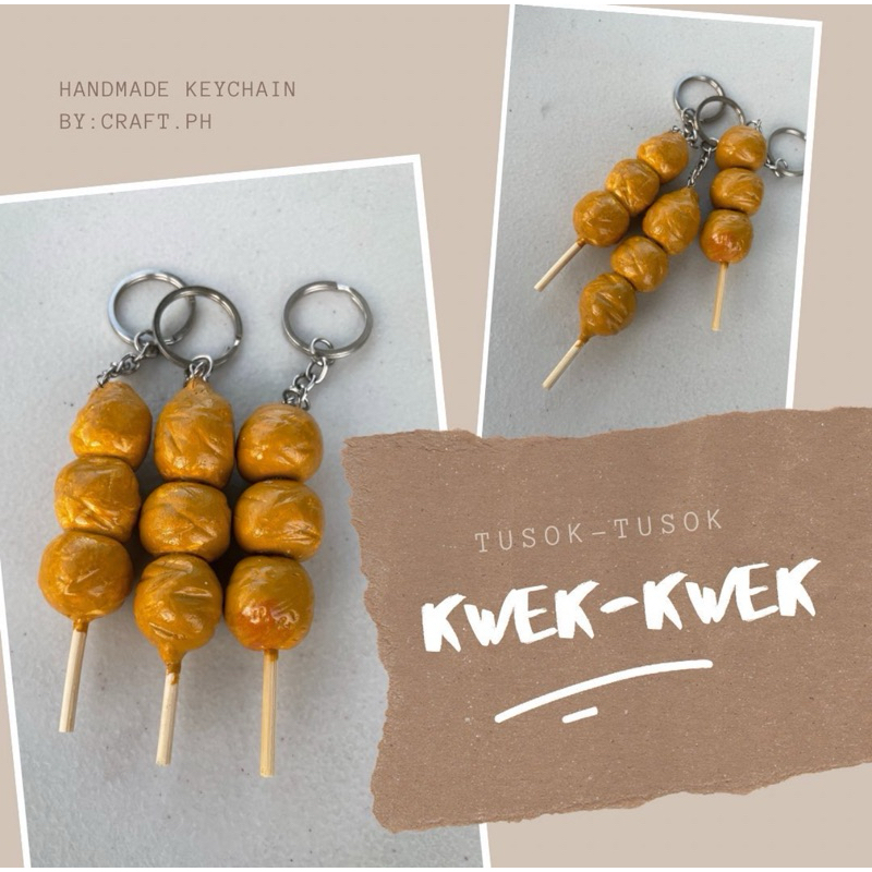 Craft.Ph street food’s Keychain | Shopee Philippines