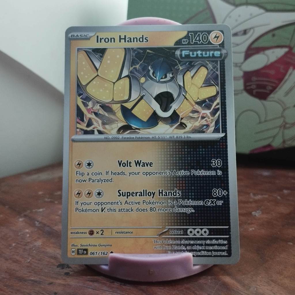 Iron Hands [Future] - 61/162 - Uncommon Temporal Forces Pokémon TCG ...