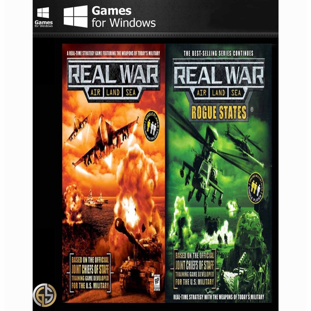 Real War + Real War Rogue States PC Game DVD Installer Offline ...