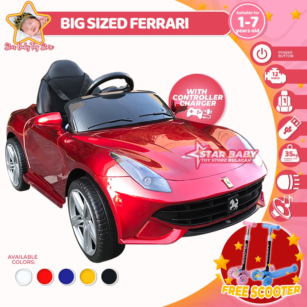 Star Baby Toy Store Big Sized F1 Supercar Rechargeable Ride-on Car for ...
