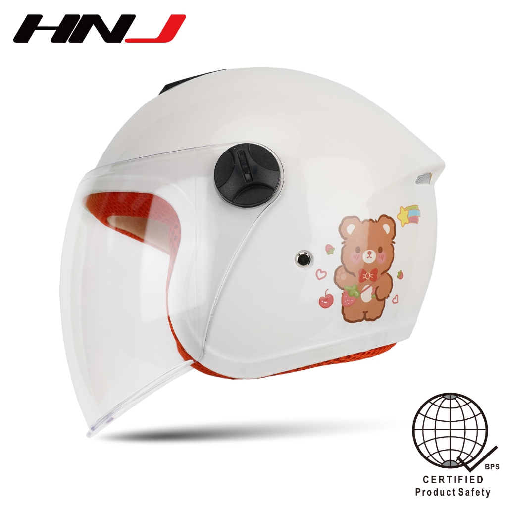 HNJ TITAN 601 KIDS half face helmet for motorcycle helmet boys and ...