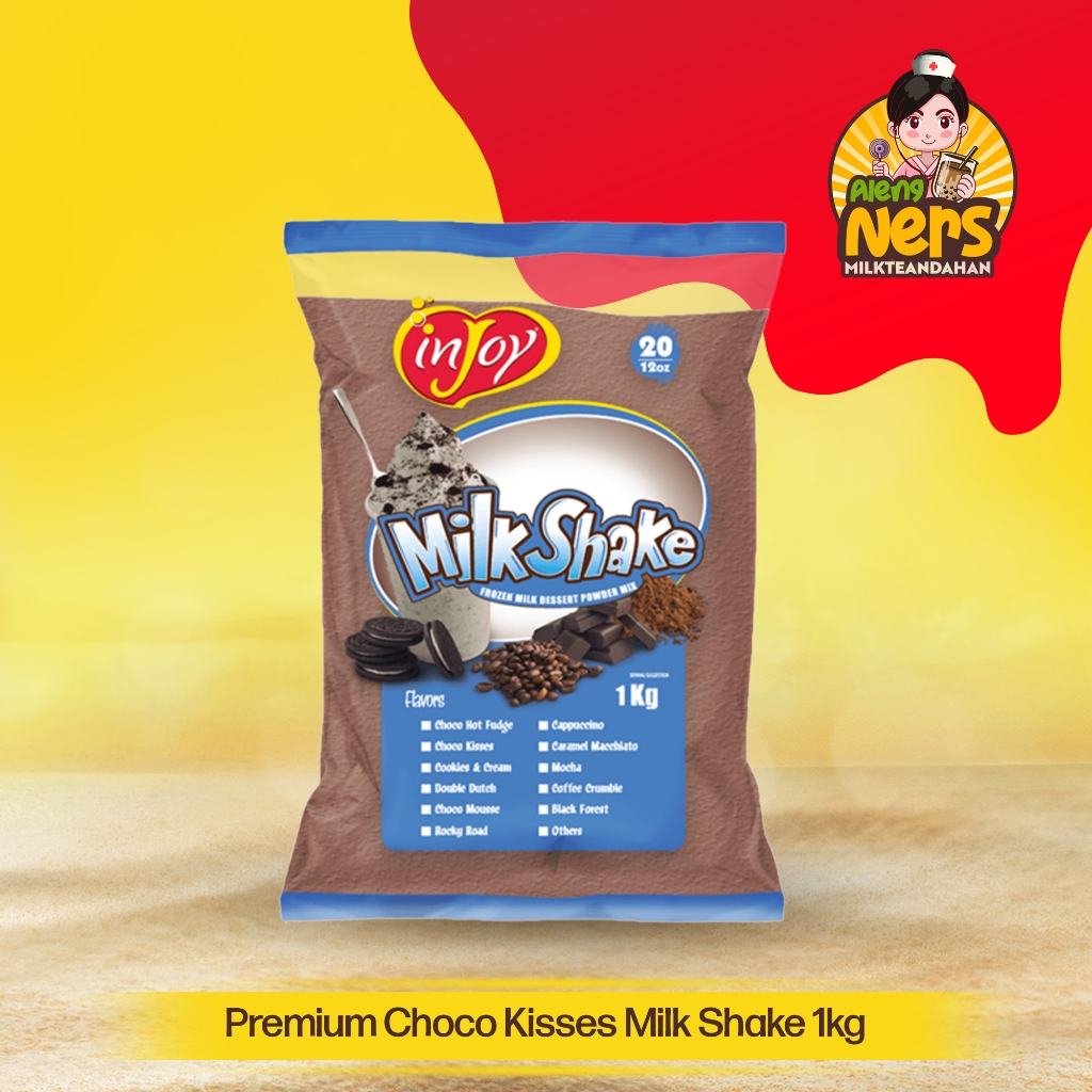 injoy choco kisses Milk shake/instant Powder milk drink 1kg | Shopee ...