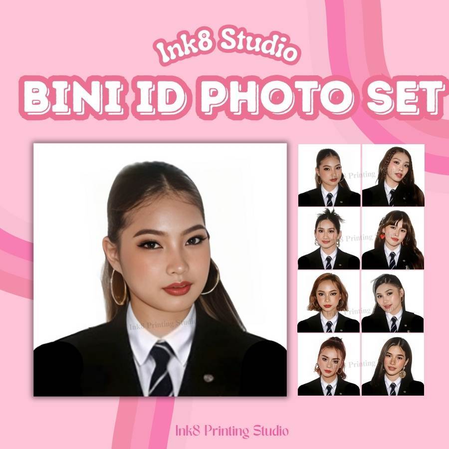 INK8 | BINI ID photo set fanmade | Shopee Philippines