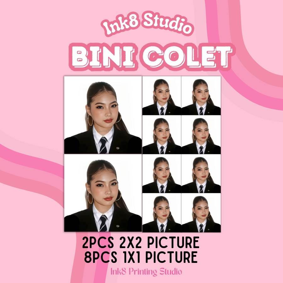 INK8 | BINI ID photo set fanmade | Shopee Philippines