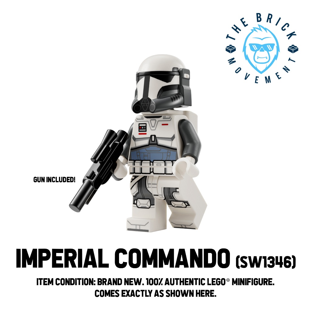 LEGO® STAR WARS Imperial Commando Minifigure | Shopee Philippines