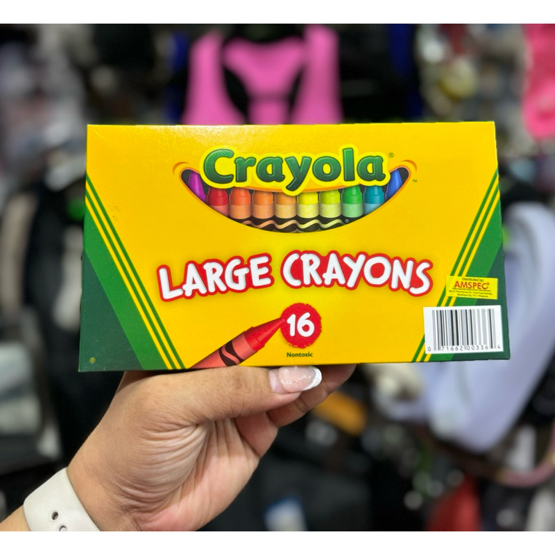 CRAYOLA LARGE CRAYONS X16 | Shopee Philippines
