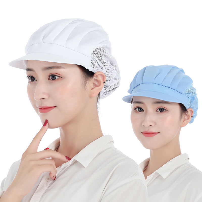 Fashion Chef Waiter Mesh/Cotton Hat Cap Restaurant Kitchen Workshop ...