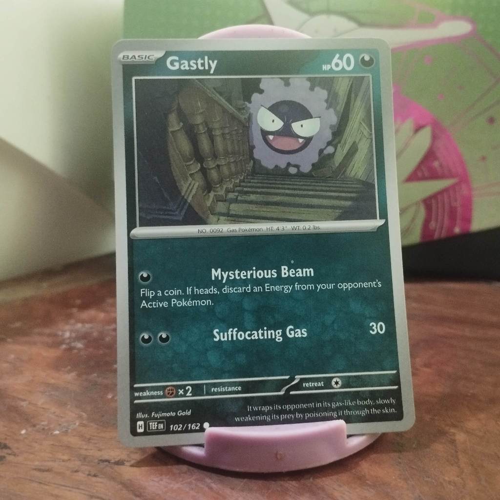 Gastly - 102/162 - Common Temporal Forces Pokémon TCG | Shopee Philippines