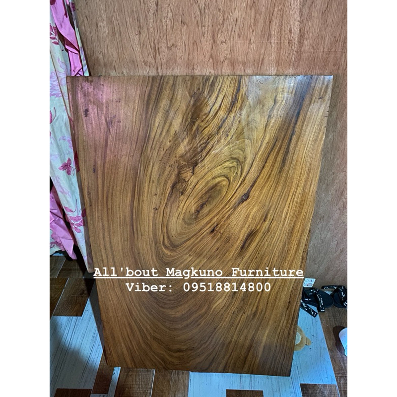 Magkuno Wood Slab Table Top 2”x24”x3ft | Shopee Philippines