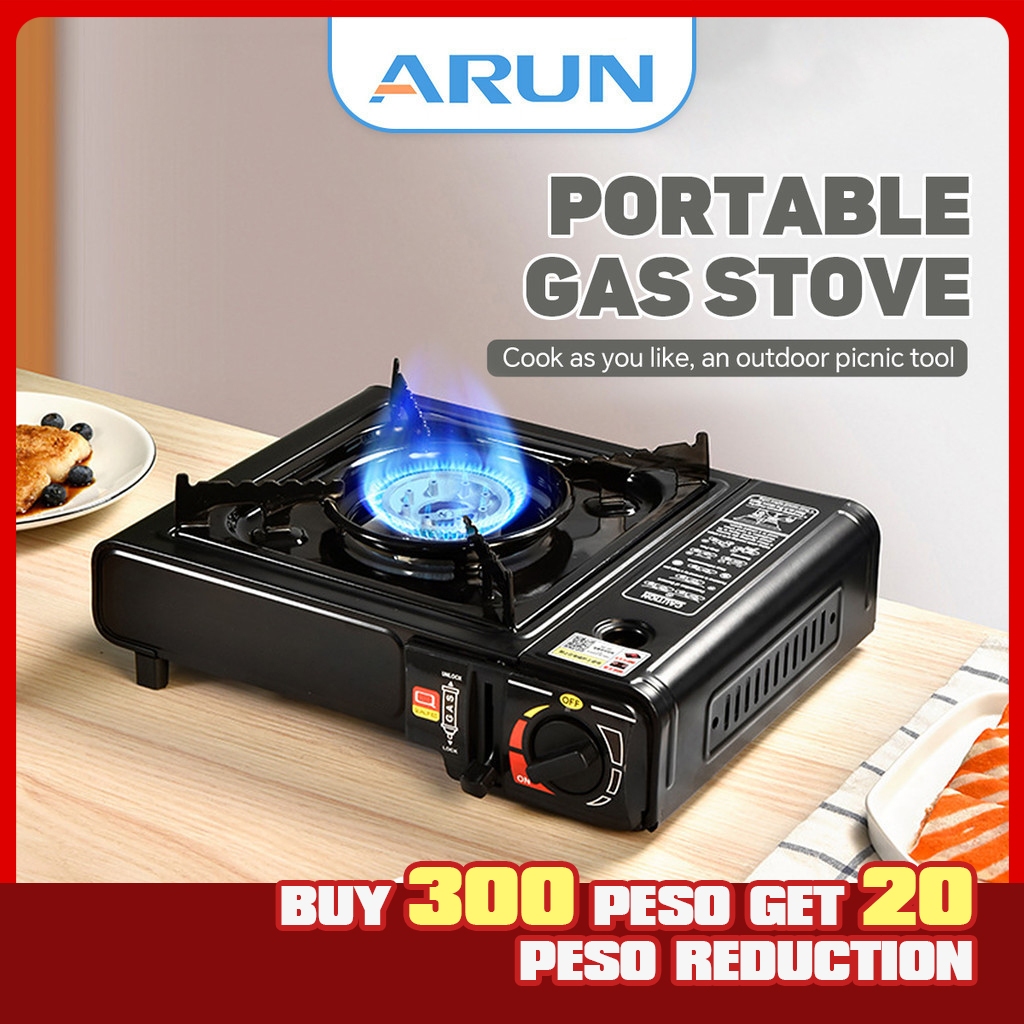Portable Butane Gas Stove Mini Camping Outdoor Picnic Barbecue Safe ...