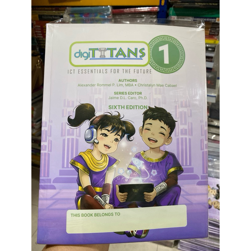 digiTitans 1 ICT Essentials for the future sixth edition (2024) | Shopee Philippines