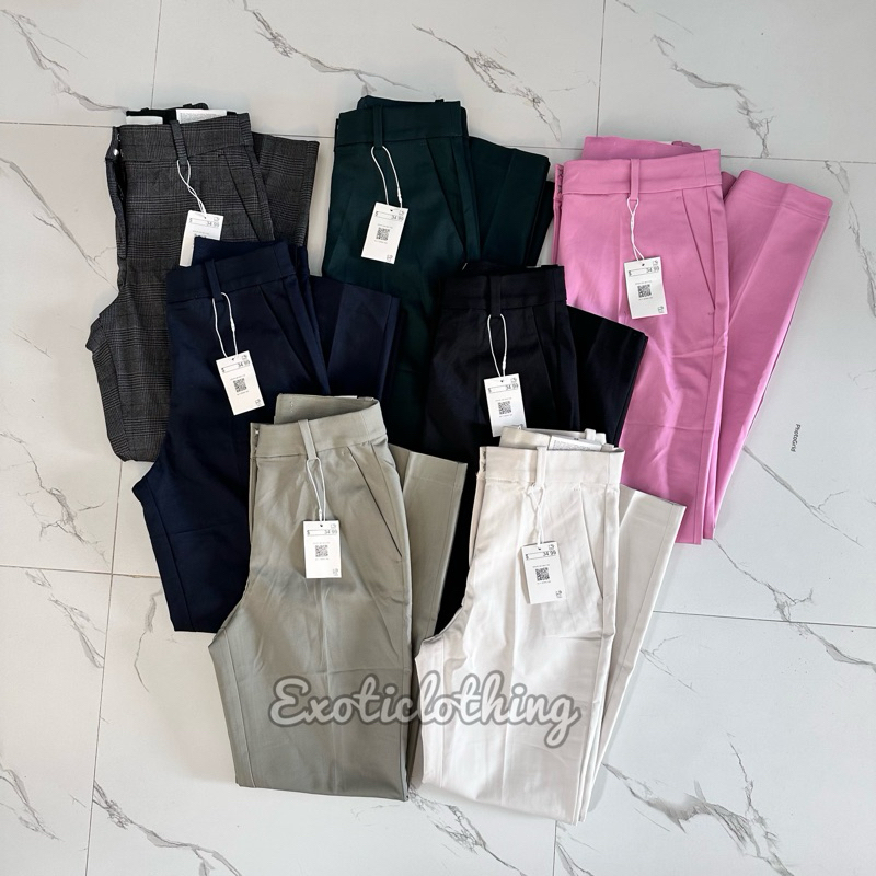 Authentic Ankle-length Trousers | Shopee Philippines