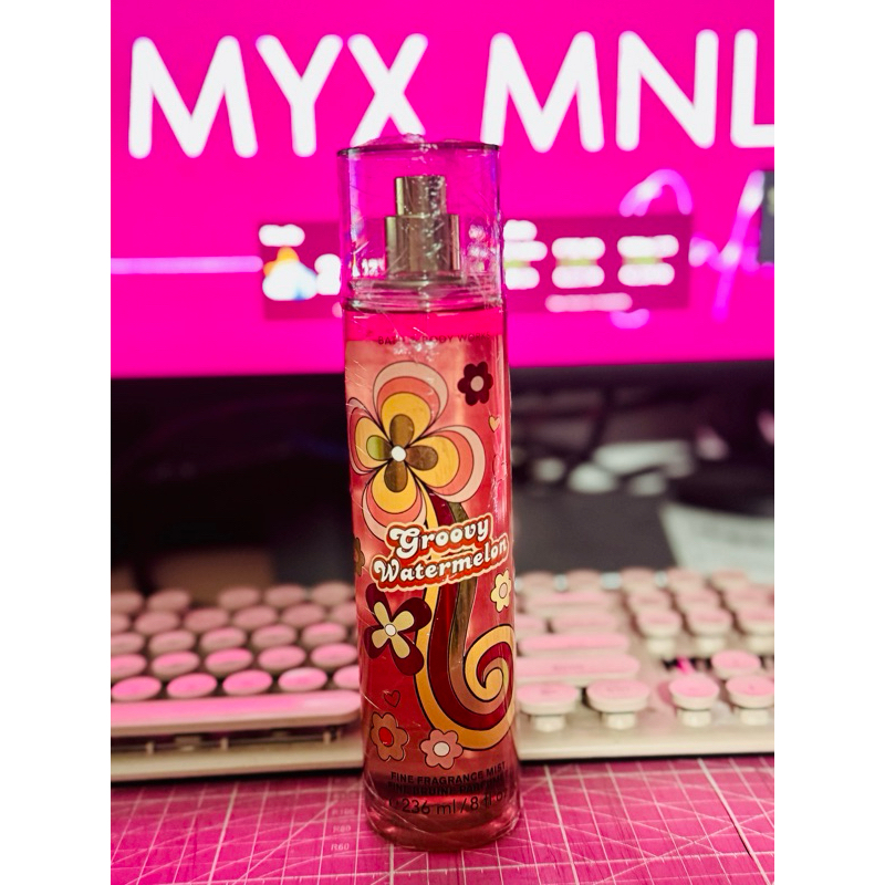 Bath & Body Works Groovy Watermelon Fragrance Mist - 236ml | Shopee ...