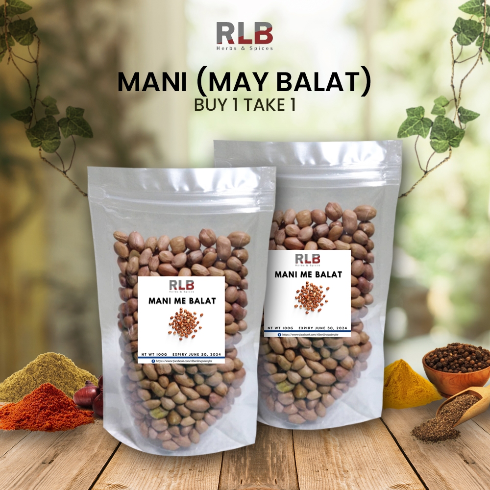 Buy 1 Take 1 - 100 grams Peanut with Skin Hilaw Uncooked Peanuts with ...