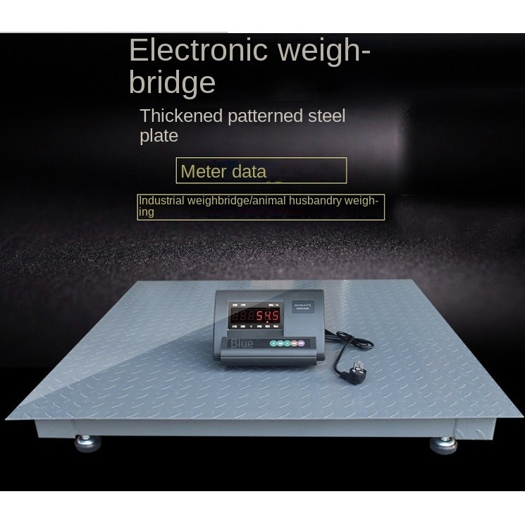 Electronic weighbridge 1.2m*1.2m/1.5m*1.5m/3-ton weighing pig ...