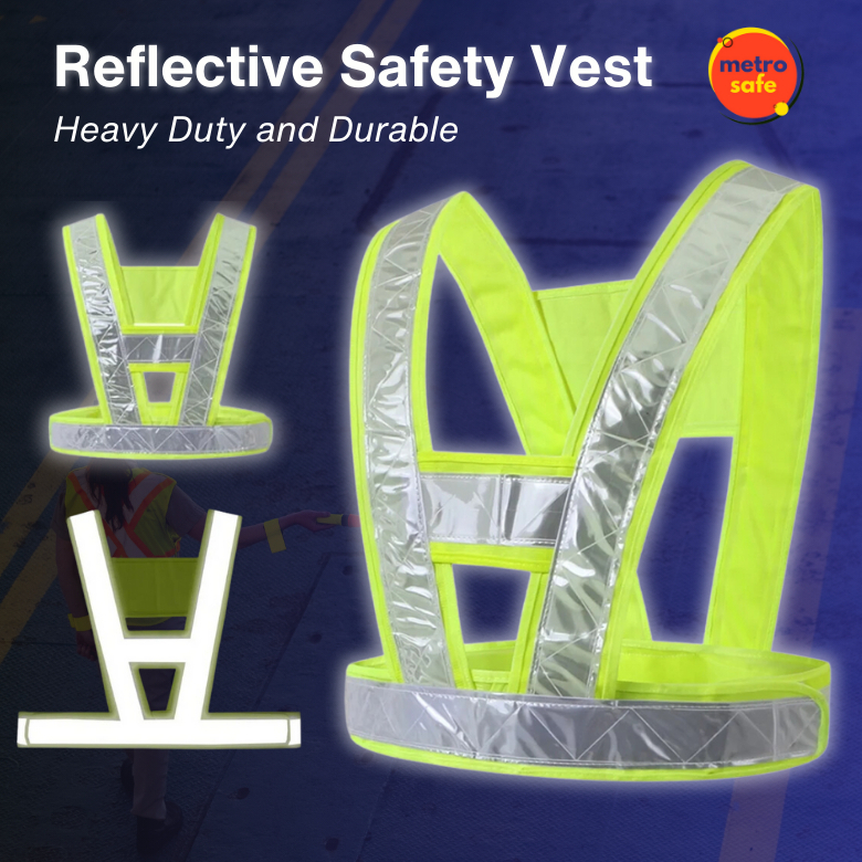 Reflectorized Traffic Vest Skeleton Type for Security Management ...