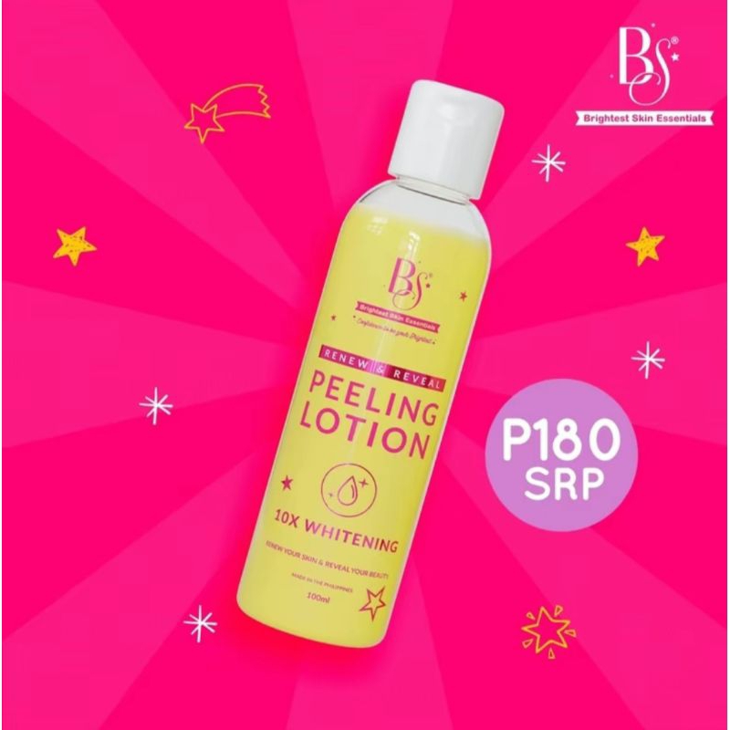 BRIGHTEST SKIN PEELING LOTION 10X WHITENING | Shopee Philippines