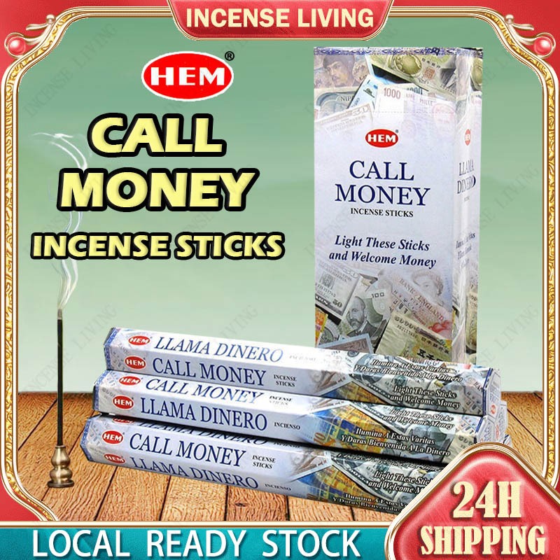 HEM Call Money Incense Sticks (20 Sticks Per Box) | Shopee Philippines