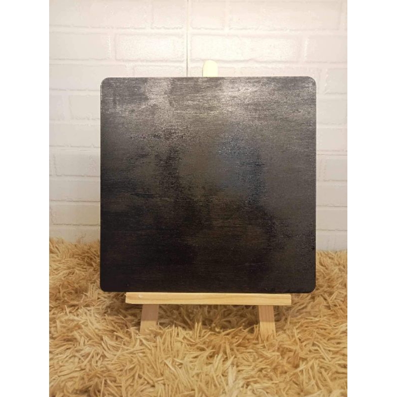 Mini Black Board Table Top Menu Board Sign Board with Easel Stand ...