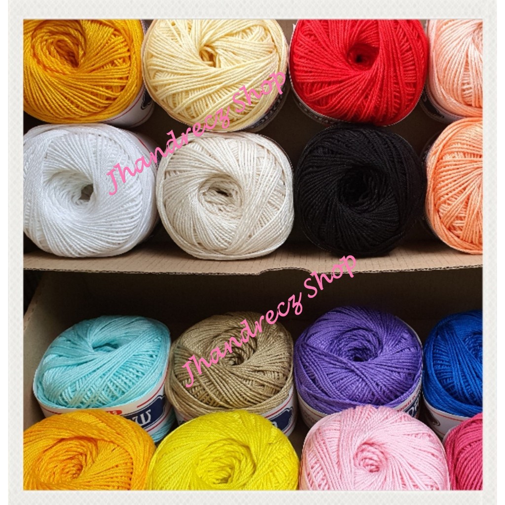 5ply Monaco 100% Mercerized Crochet Cotton Yarn 40g/105m Per Ball ...