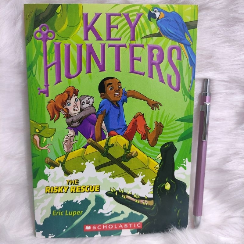 Key Hunters - The Risky Rescue by Eric Luper / Chapter Book | Shopee ...
